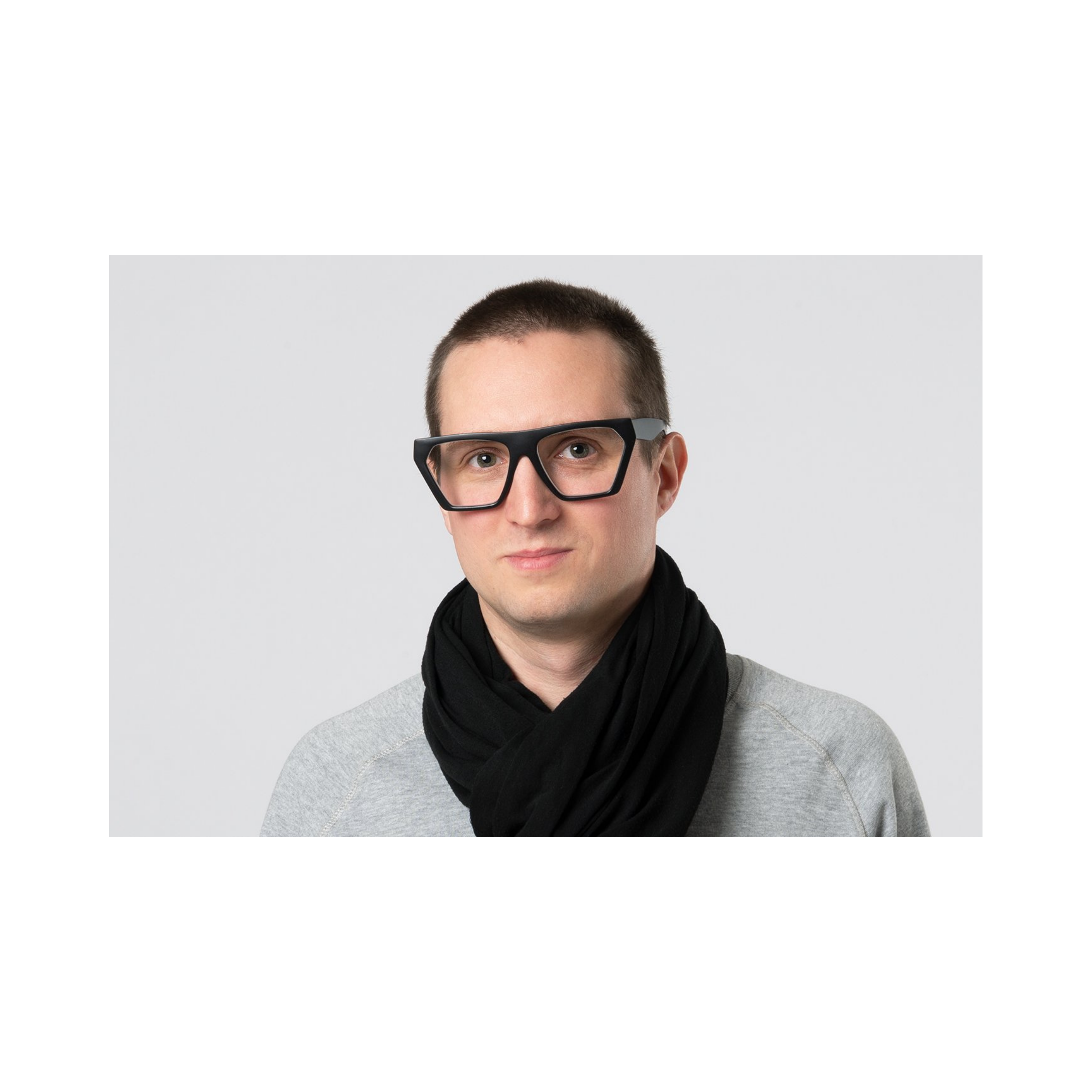 Thorberg Mark Reading Glasses black trapezoid diopter – The Reading Glass